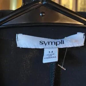 Sympli | Jackets & Coats | Sympli Relaxed Fit Black Blazer Jacket ...